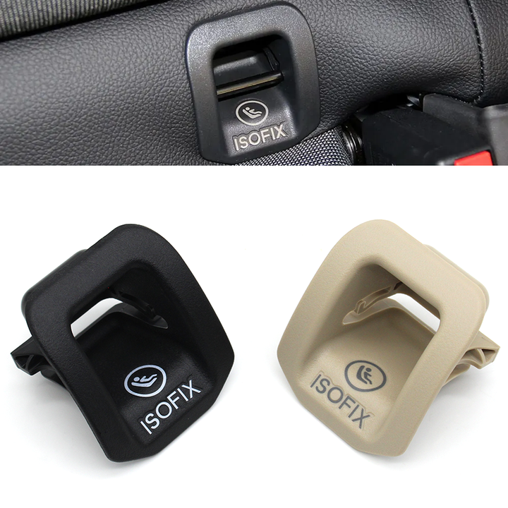 Car Rear Safe Seat Bench Switch ISOFIX Cover Child Restraint For ...