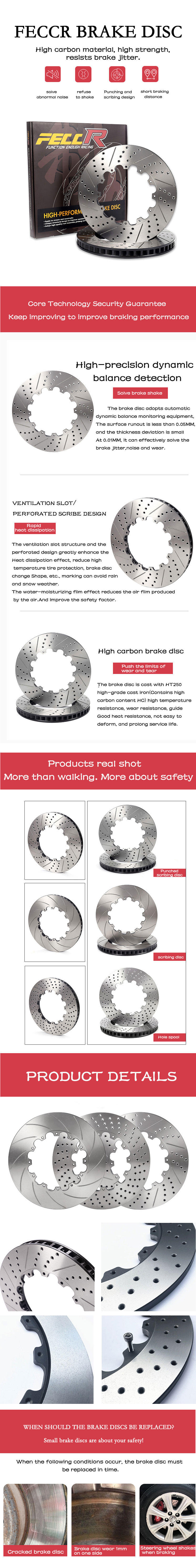 Break System Carbon Ceramic Brake Disc Made in China Brake Bell 405 ...