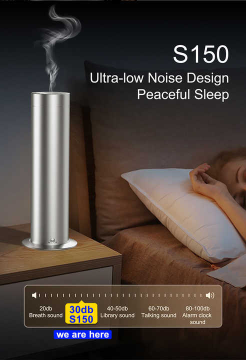 Smart Home Desktop 5V Aroma Oil Diffuser - Silent & App Controlled