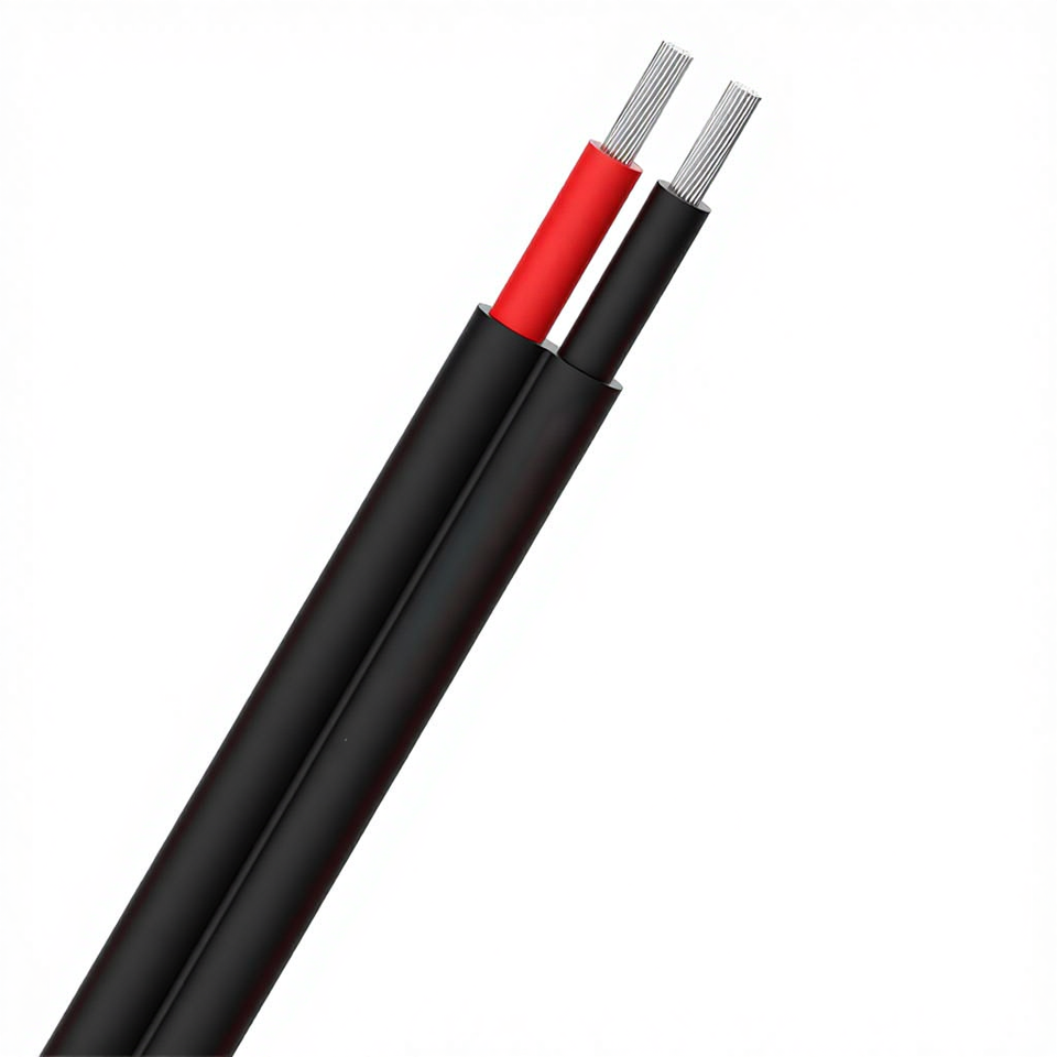 H1Z2Z2-K Solar Cable 4mm 6mm 10mm Copper PV Wire XLPO DC 1500V 1800V ...