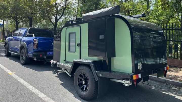 Ecocampor Manleyorv Small Teardrop 4x4 Camper Trailer RV