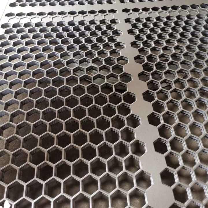 SUS 304 Stainless Steel Mesh Plate with Round Holes Perforated Metal ...
