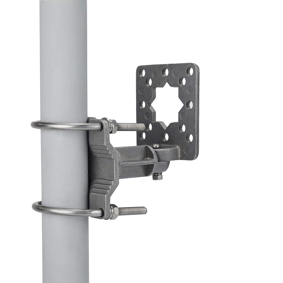 Universal Wall Mount Bracket for Outdoor Antennas & Cameras