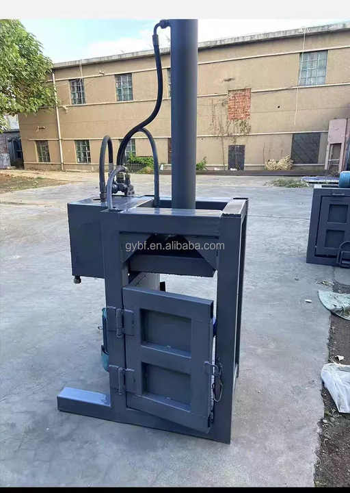 Hydraulic Compression Metal Drum Press Machine Steel Waste Oil Drum ...