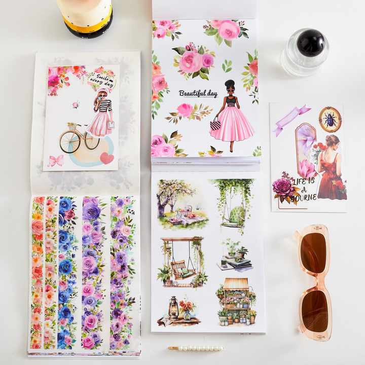 High Quality Custom Printed DIY Blank Stickers Collection Book for Kids ...