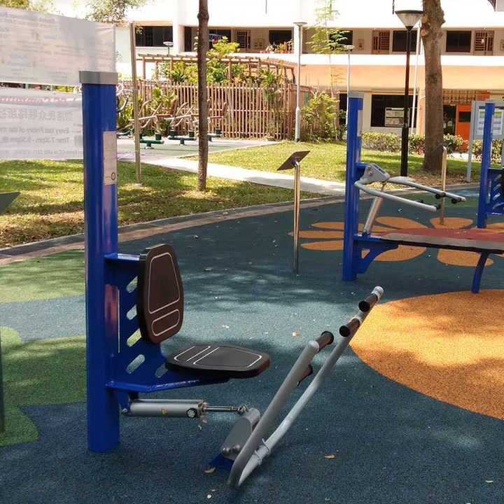 For TUV Certified Outdoor Sports Double Seat Body Building Equipment ...