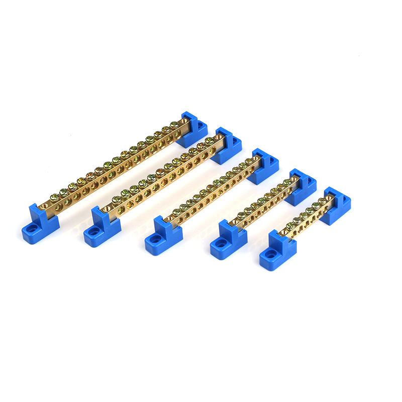 Robust 8mmx12mm Neutral/Earth Terminal Block-Bridge-Style Busbar 100A ...