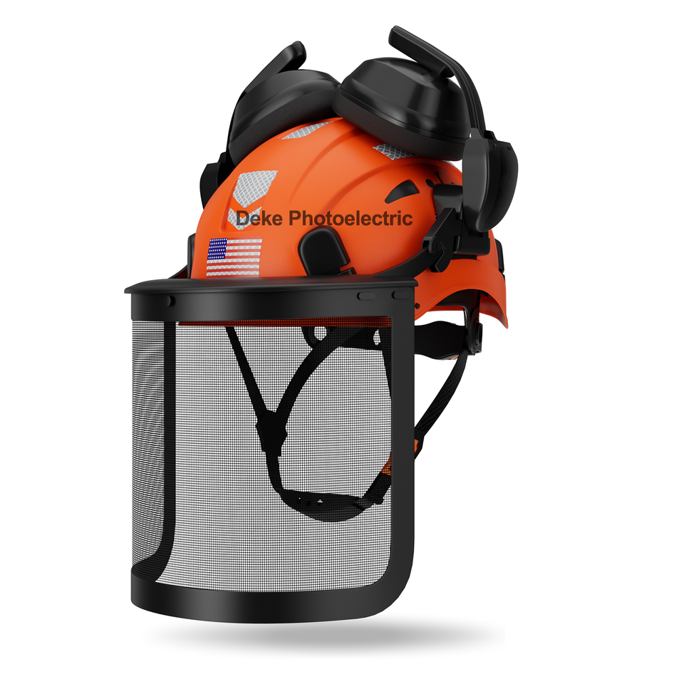 DEKE US Stocks Chainsaw Protective Metal Face Shield for Forestry ...