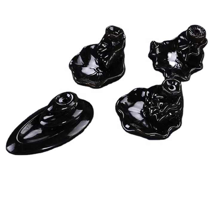 Reverse Flow Aromatherapy Tower Incense Cone Holder Waterfall Incense ...