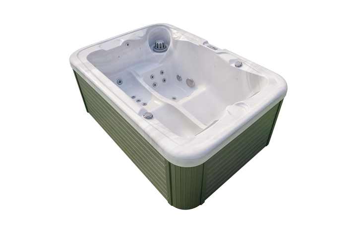 2 Person Luxury Mini Acrylic Massage Bathtub - Outdoor Spa