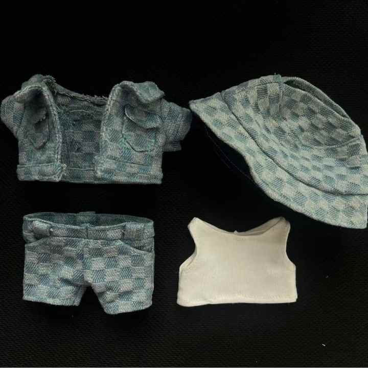 Labubu Denim Suit Labubu Cowboy Suit Labubu Designer Luxury Clothes ...