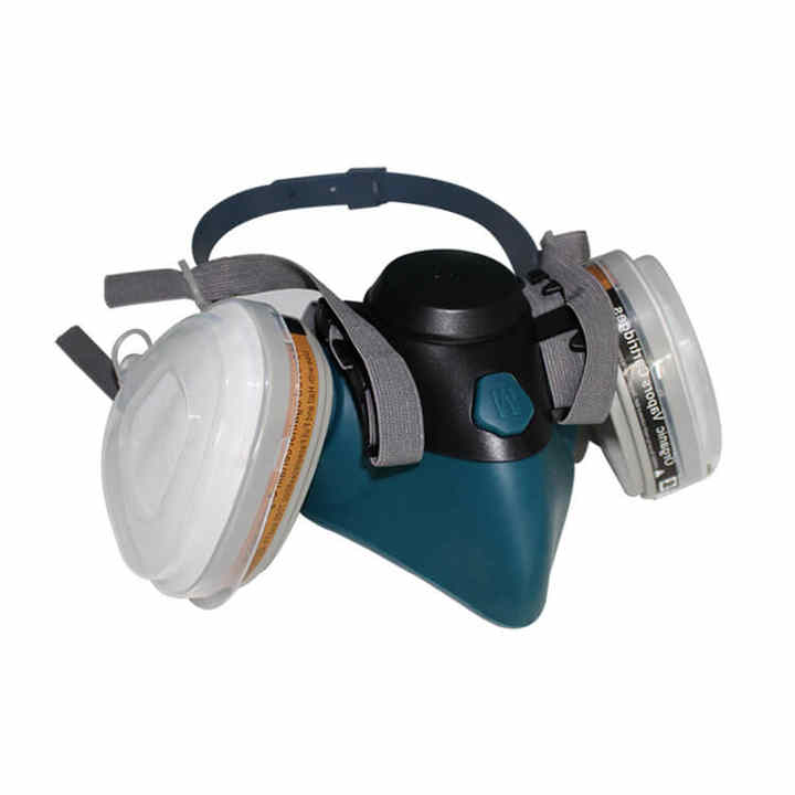 Double Cartridge Protective Respirator Automotive Spray Paint Masks ...