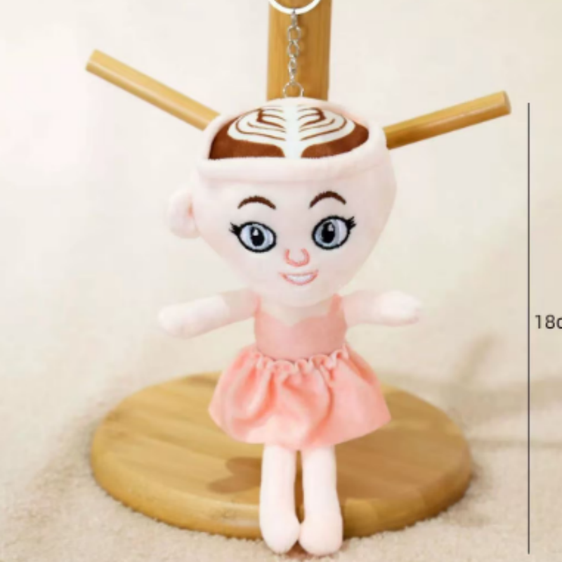 Manufacture Custom High Quality Kawaii Plush Key Chains Plush Doll ...