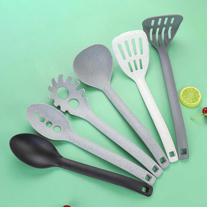 6 Piece Compact Design Standing Non-Stick Kitchen Cooking Tools Heat ...