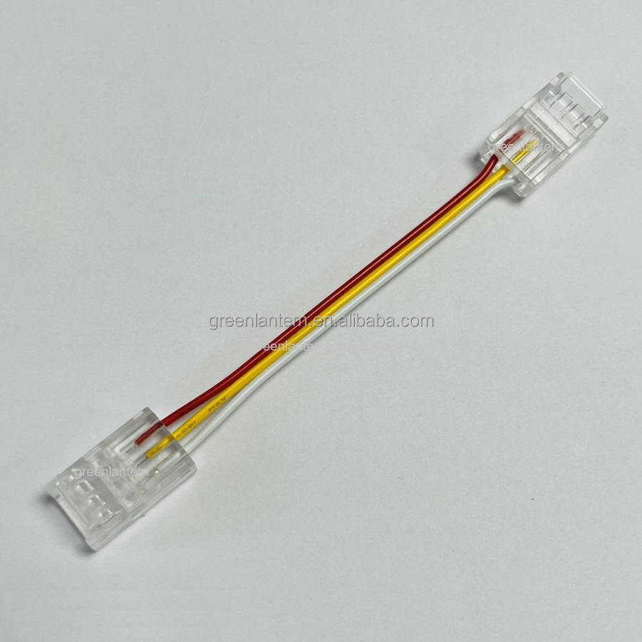 3 Pin Wire Connectors 3Pin Clear Seamless Quick Connector Addressable ...