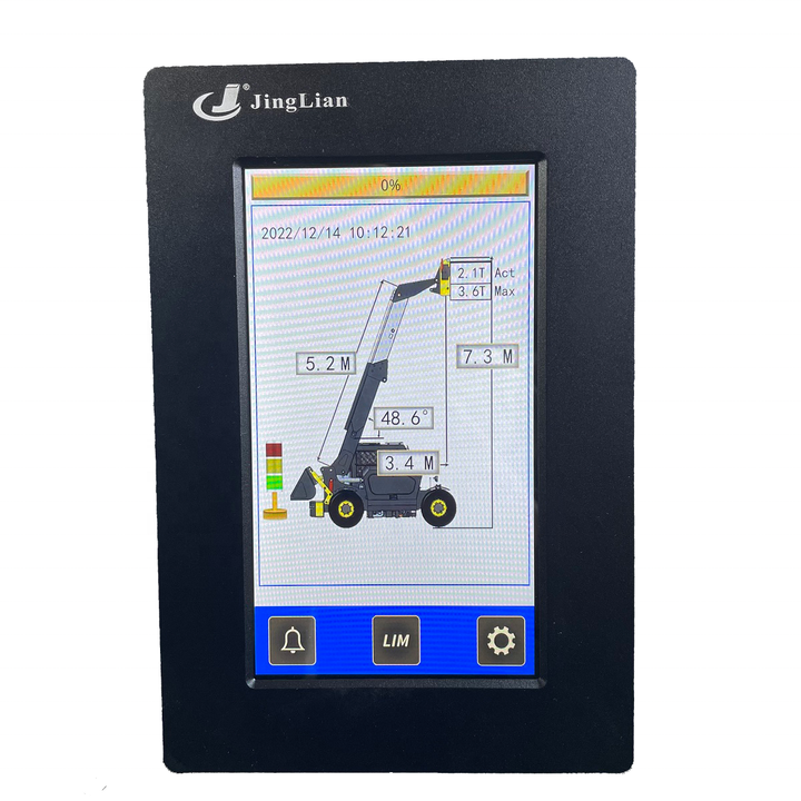 JL-5000 Load Moment Indicator - Forklift Telehandler Screen