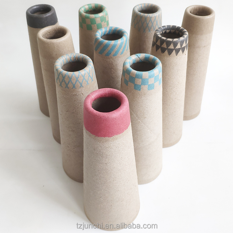 Buy Yarn Paper Cone Sizes | Custom 100% Polyester Spun Yarn