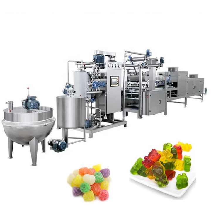 Snack Machines Jelly Candy Production Line - Gummy Bears Making Machine