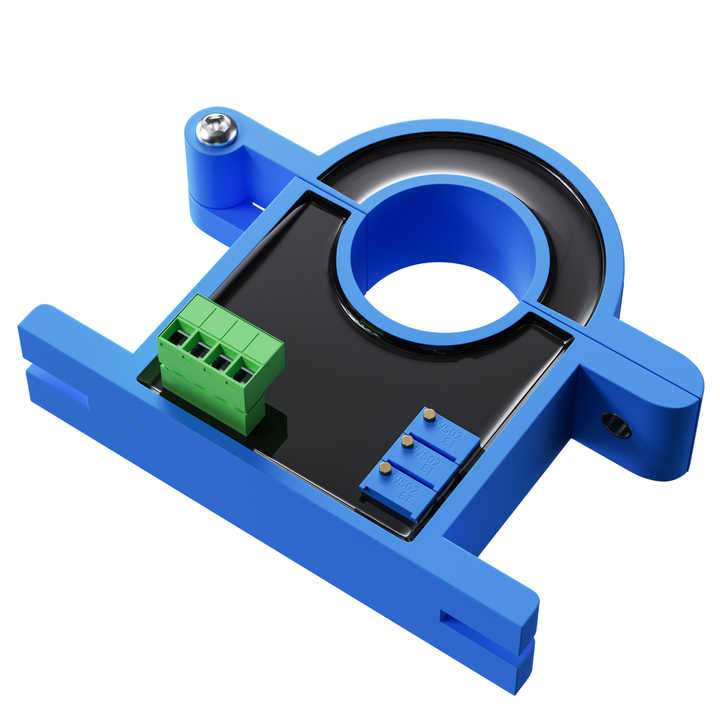 4-20mA 0-10V RS485 Output 25mm Hole Hall Current Signal Transmitter 0-1000A 0-500A 0-800A AC/DC ...