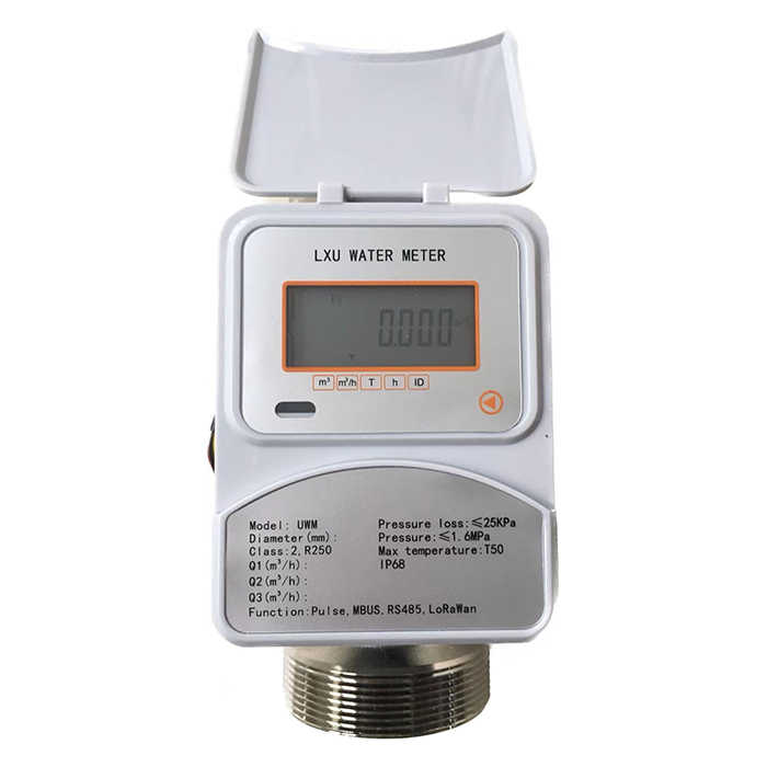 Modbus DN50 RS485 Ultrasonic Water Meter Brass Pipes| Alibaba.com