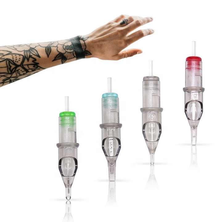Custom Tattoo Needle Box Cartridge Needles Ec Certificate Green Blue ...