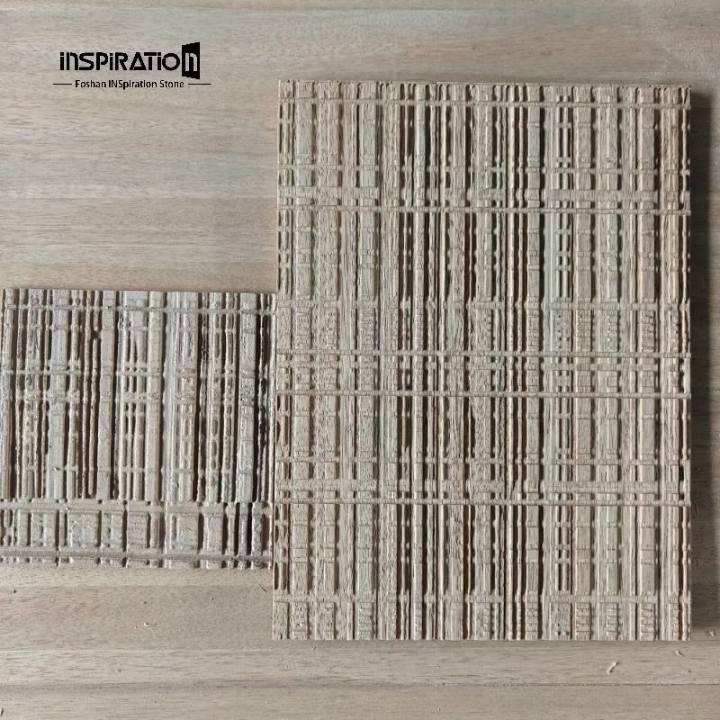 Glossy 3D Wood Grain Embossed Panel Bright Texture Board for Modern ...