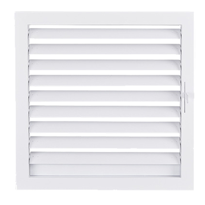 White Aluminum Double Deflection linear grille grid and registers for ...