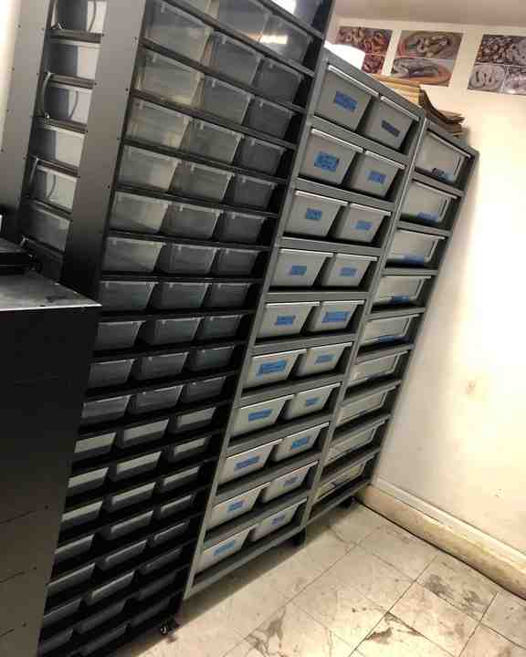 44qt Tub Big Cages Ball Python Box Racks With Heat Reptile Snake ...