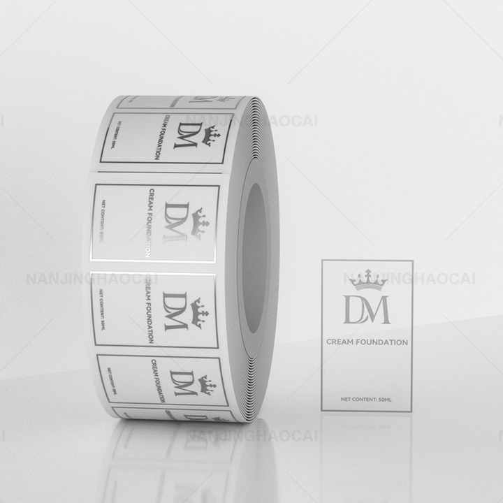 Custom Logo Transparent Clear Gold Foil Perfume Bottle Labels Adhesive ...