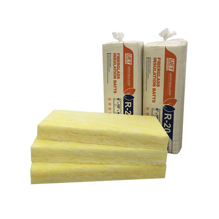 UL ASTM Certified R12 100mm Wall Insulation Glasswool Batt Free Sample ...