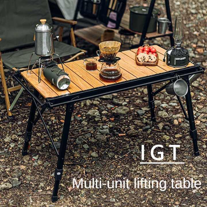 Outdoor Aluminum Tactical Folding Table - Portable & Durable
