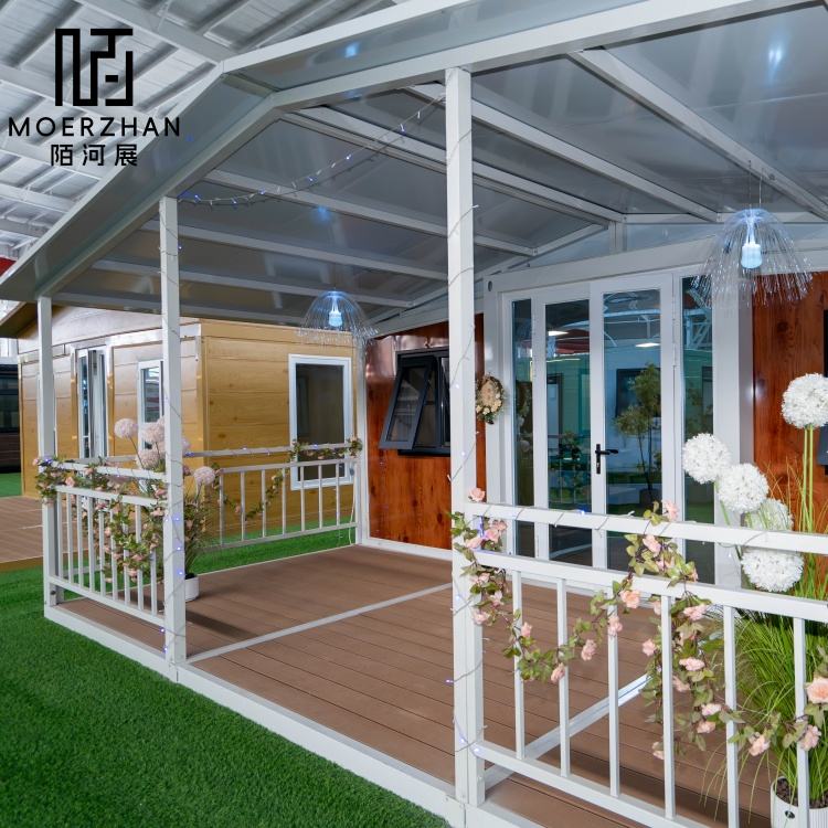 20Ft Stylish Customizable Double Wing Expandable Container House with ...
