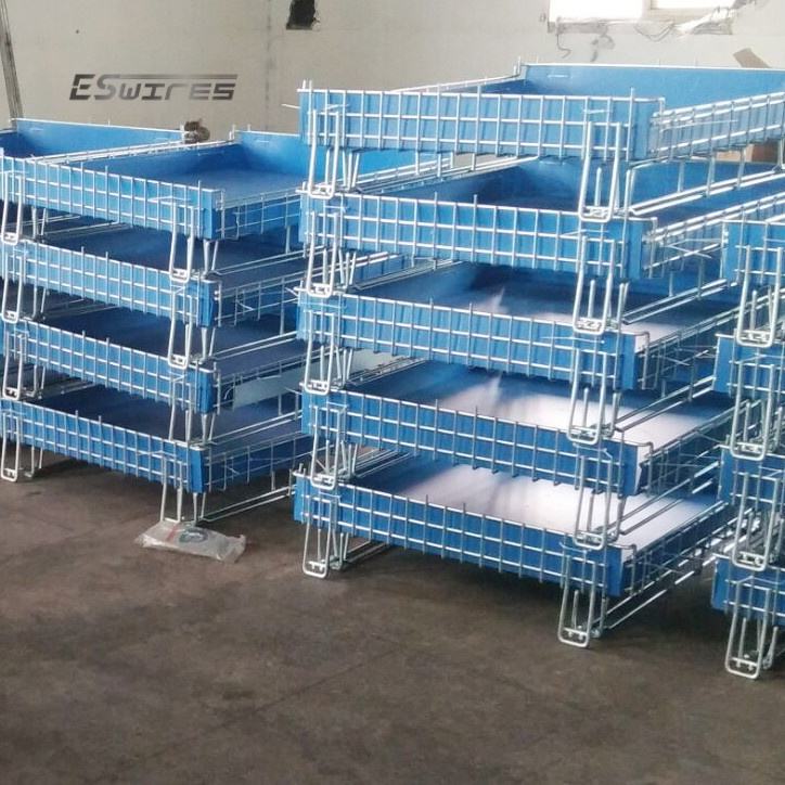 Reinforced Steel Frame Versatile Warehouse Solution Folding Durable ...