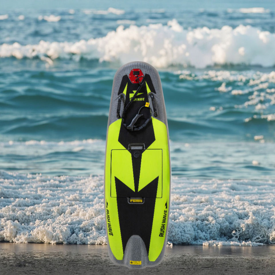 RUSHWAVE 48V Electric Hydrofoil Surfboard Long Endurance Ash Machine ...