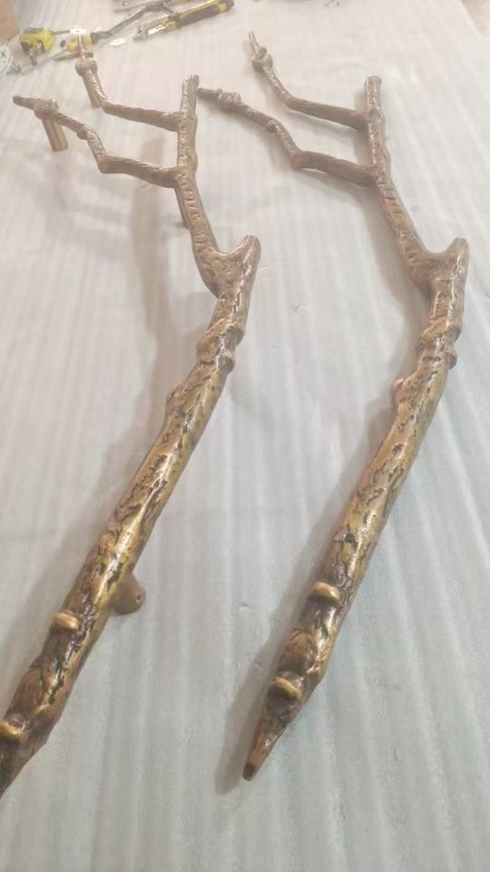 Bespoke Chinese Chic Luxury Branch-Shaped Door Handles, Artistic Tree ...