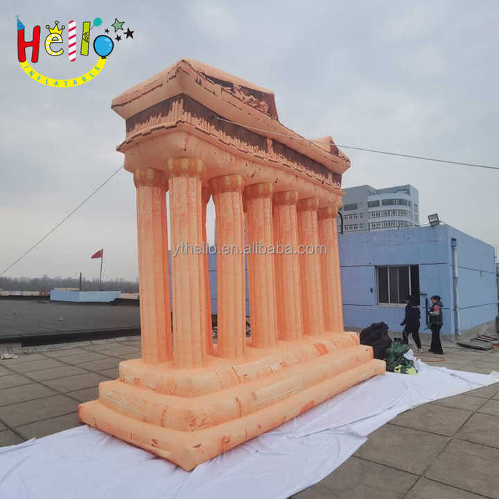 Custom Inflatable Column Model Ancient Greek Temple Decorate Pillar Props