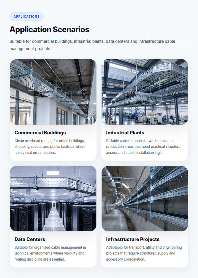 High Quality Electrical Zinc-aluminum-magnesium Perforated Cable Tray ...