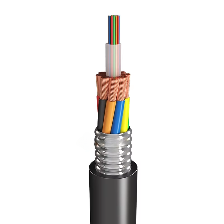 MT-GYXTW-4B1 Armor Integrated Fiber Optic Cable GYXTW-4B1 RV2 ...