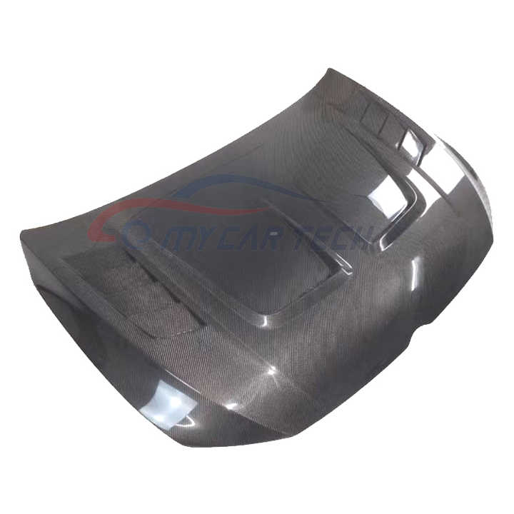 For Volkswagen Golf 8 MK8 Carbon Fiber Front Bonnet Engine Hood Cover ...