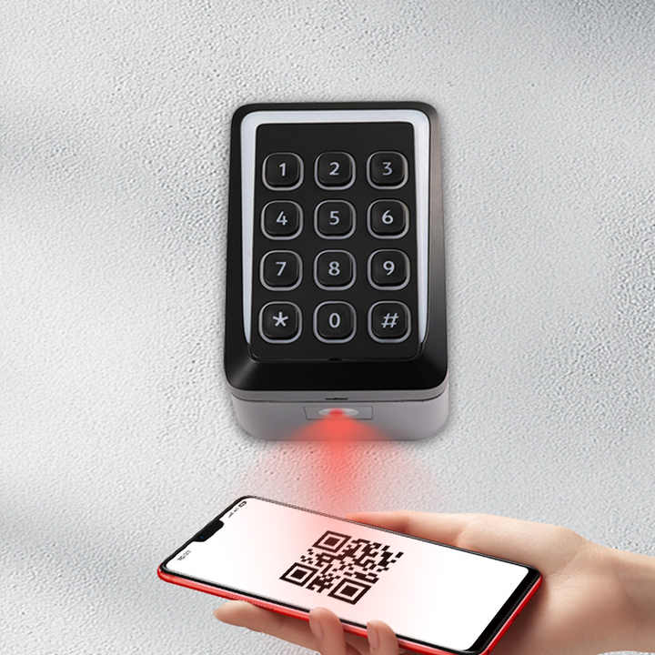 Cidron OEM Wiegand RFID Proximity Card Reader with QR Code Scanner ...