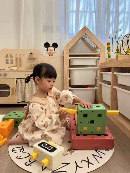 DIY Giant Building Blocks Set for Toddlers - Educational STEM Toy