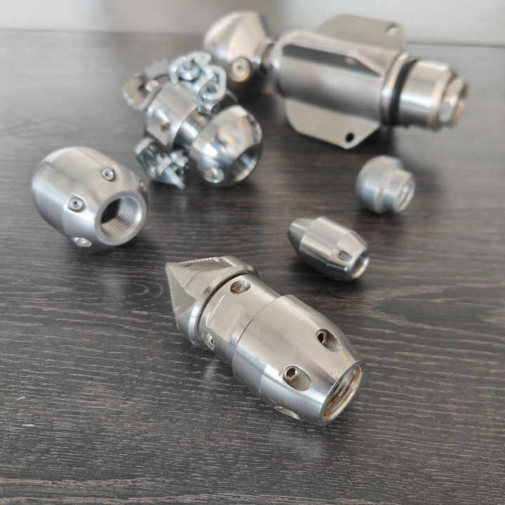 High Pressure Washer Nozzles for Efficient Pipe Cleaning