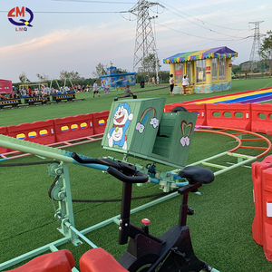 Sturdy and Durable human powered amusement park With Animatronics ...