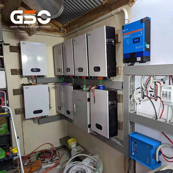 GSO 5kw 10kw Battery - 24v 48v Solar Energy Lifepo4 Pack