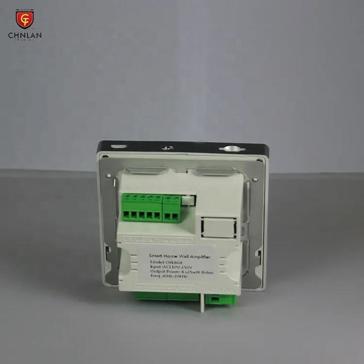 Smart Home Amplifier - 4x25w Touch Screen Bluetooth Wall Music