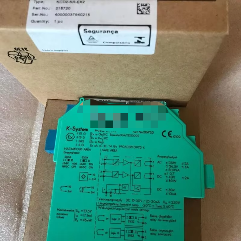 NEW KCD2-SR-Ex2 Safety Barrier Industrial Automation PAC PLC Controller ...