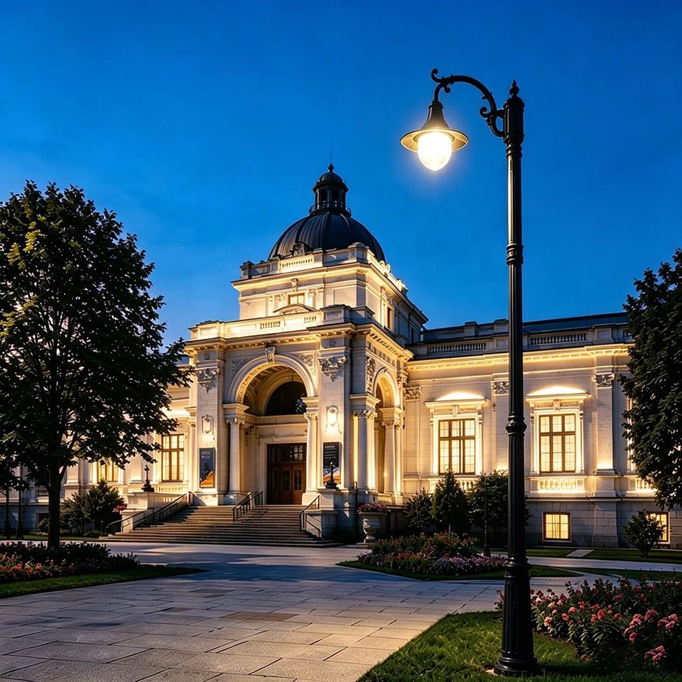 Wholesale LED Outdoor Garden Light Pole IP65 Rating Vintage Street ...