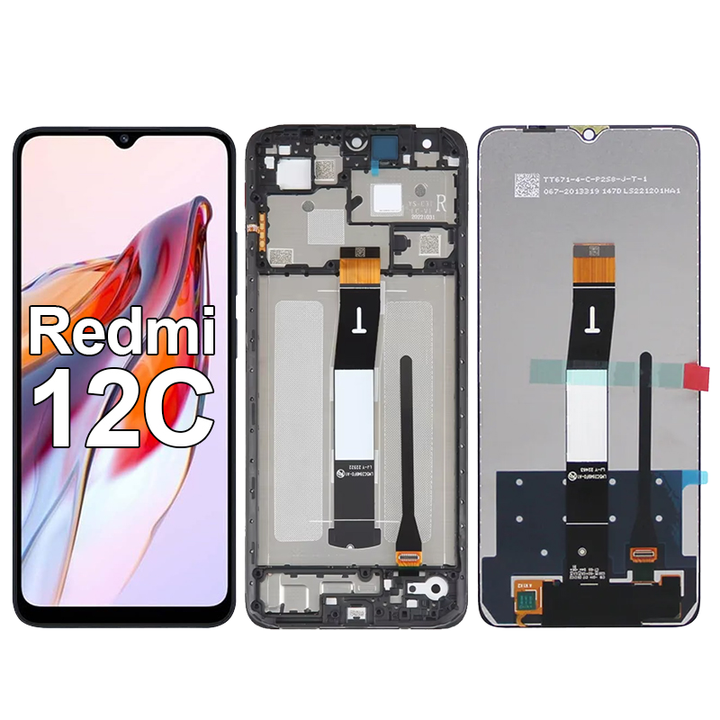 Original for Redmi 12C LCD Touchscreen Display 6.71 for REDMI 12C ...