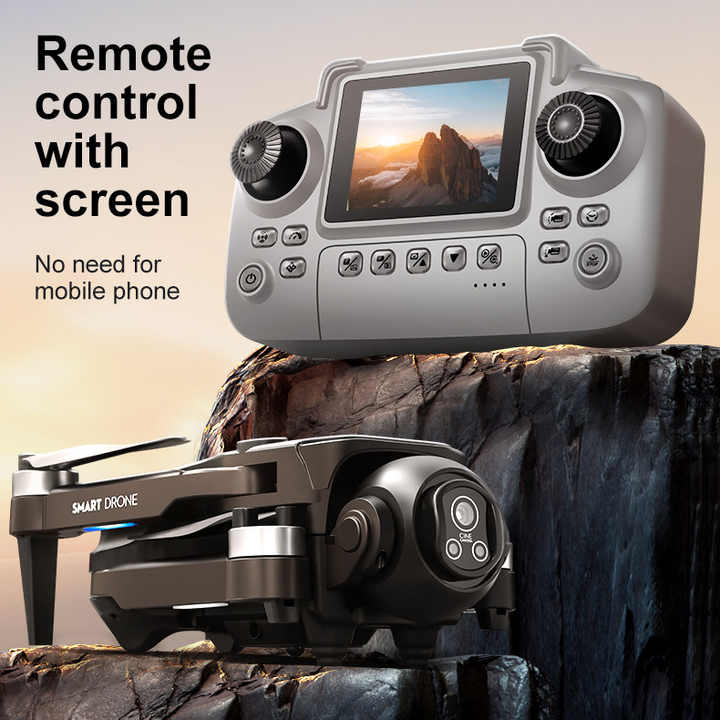 D18 Drone 4k Dual Cameras Gps+optical Flow Hd Aerial Pro Rc Quadcopter ...