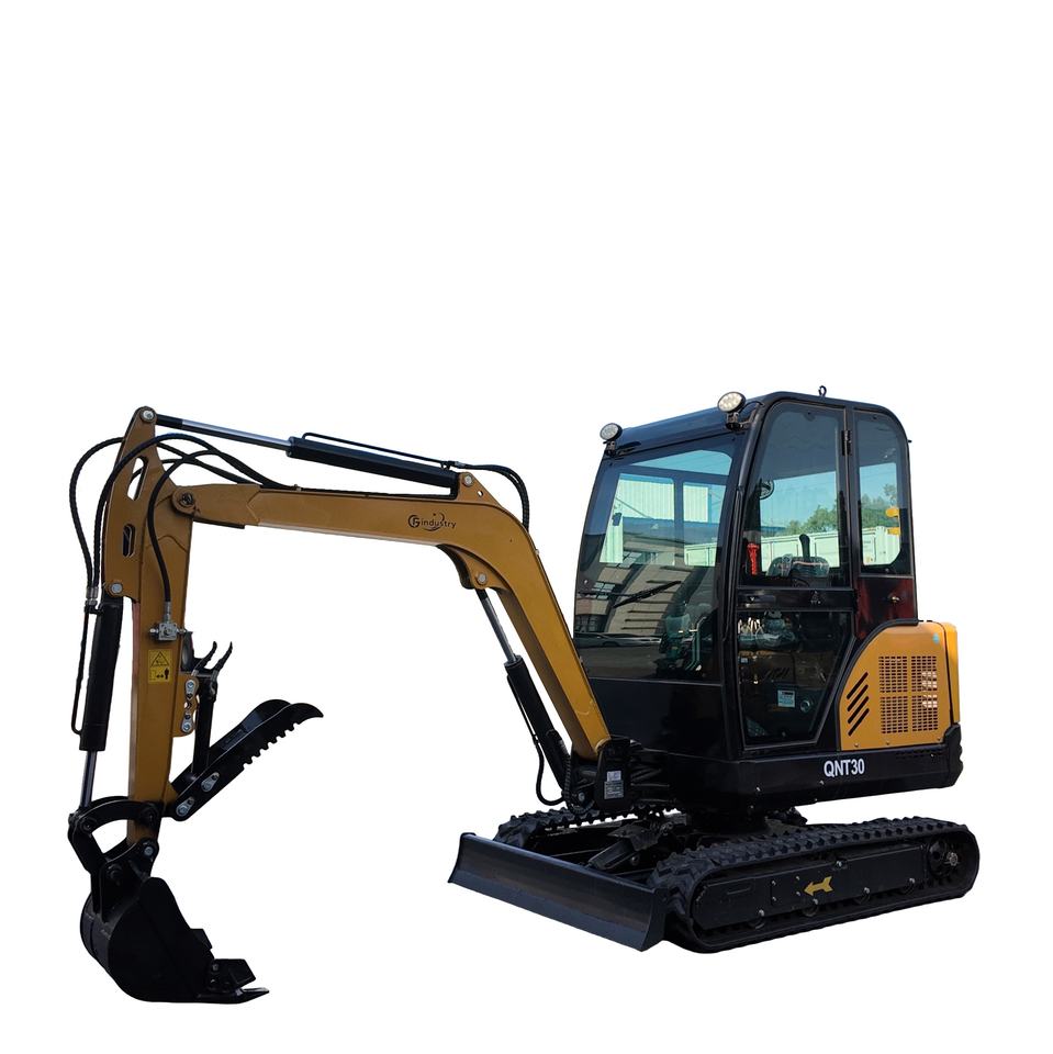 Easy-Operate Safe Mechanical Excavator Cab Mini Excavator Kubota Engine ...